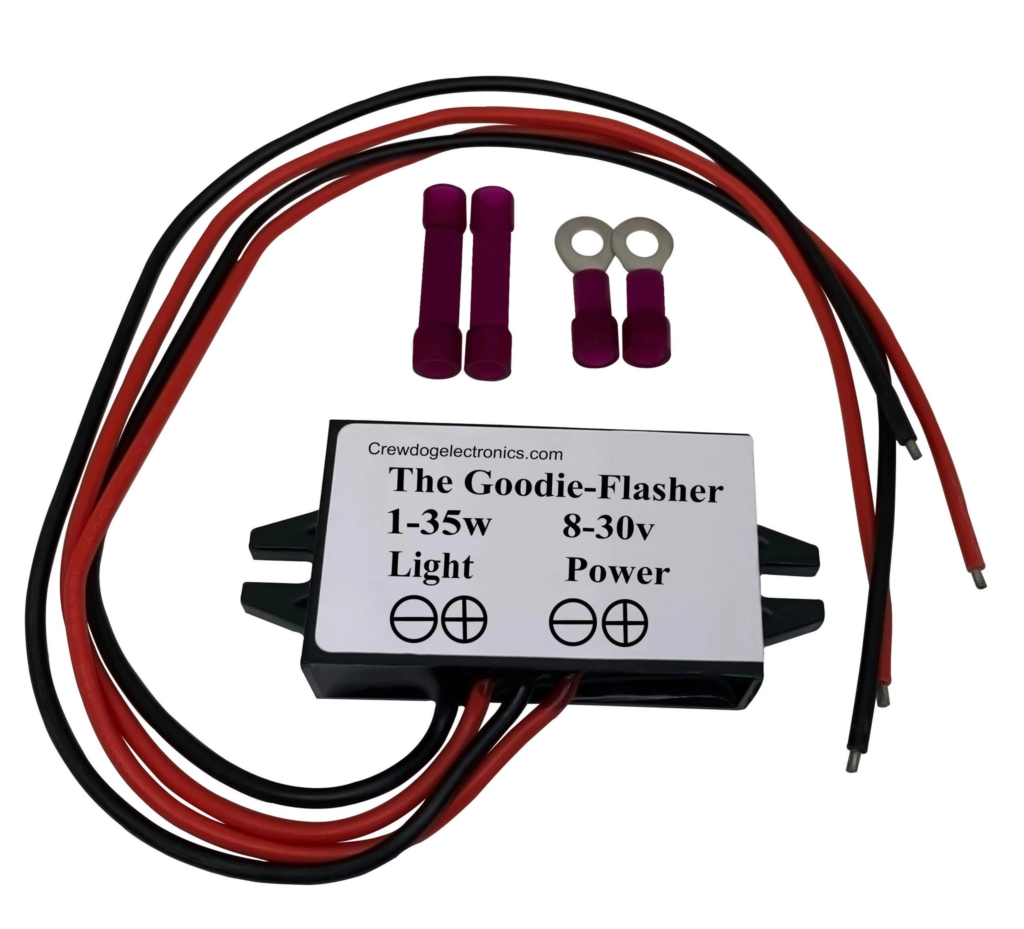 Aviation Landing or Taxi Light Flasher – Crew Dog Electronics